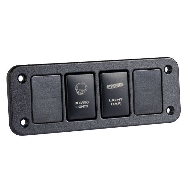 Switch Panel Universal 4X Switches – Bushranger 4x4 Gear
