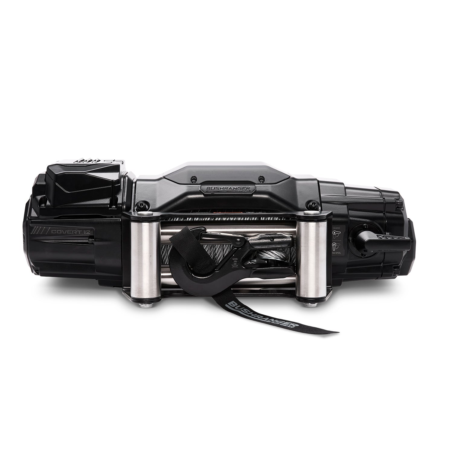 COVERT Winch | 12,000lb | WIRE – Bushranger 4x4 Gear